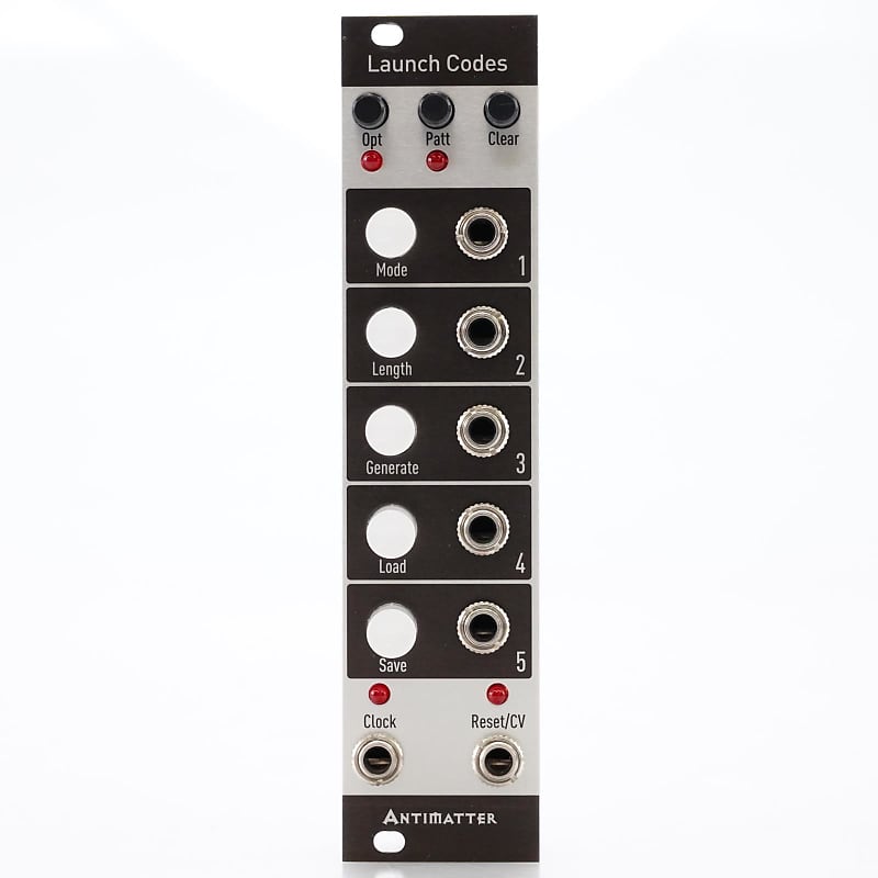 Antimatter Audio Launch Codes Trigger/Gate Sequencer Eurorack | Reverb