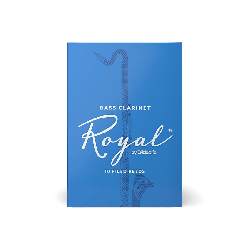 Rico Royal REB1020 Bass Clarinet Reeds, 10-Pack Strength 2 | Reverb