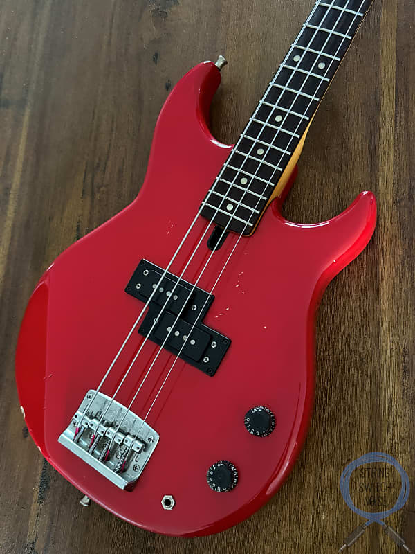 Yamaha Broad Bass VIs, Red, MIJ 1982, Short Scale, 1ST | Reverb Canada