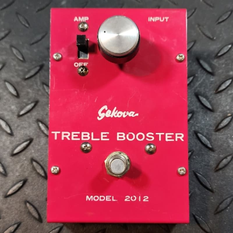 Sekova Treble Booster Model 2012 Vintage 1970's Boost | Reverb UK