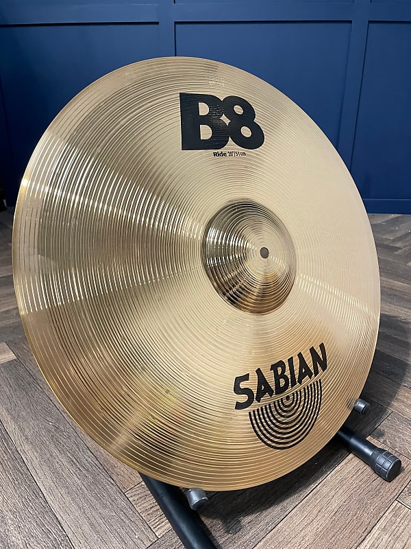 Sabian B8 Ride 20”/51cm Ride Cymbal Drum #MH16 | Reverb UK