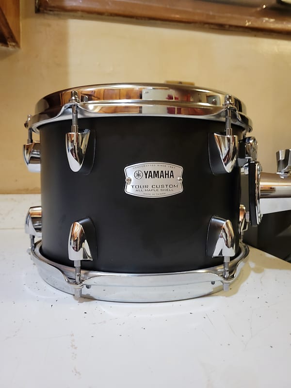 Yamaha Tour Custom Satin Licorice 10x7 rack tom | Reverb