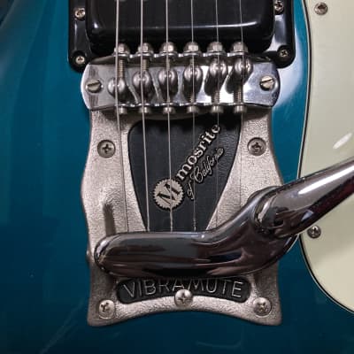 Mosrite The Ventures 1965 Model Mark Ⅰ 2000s Ink Blue~Green | Reverb