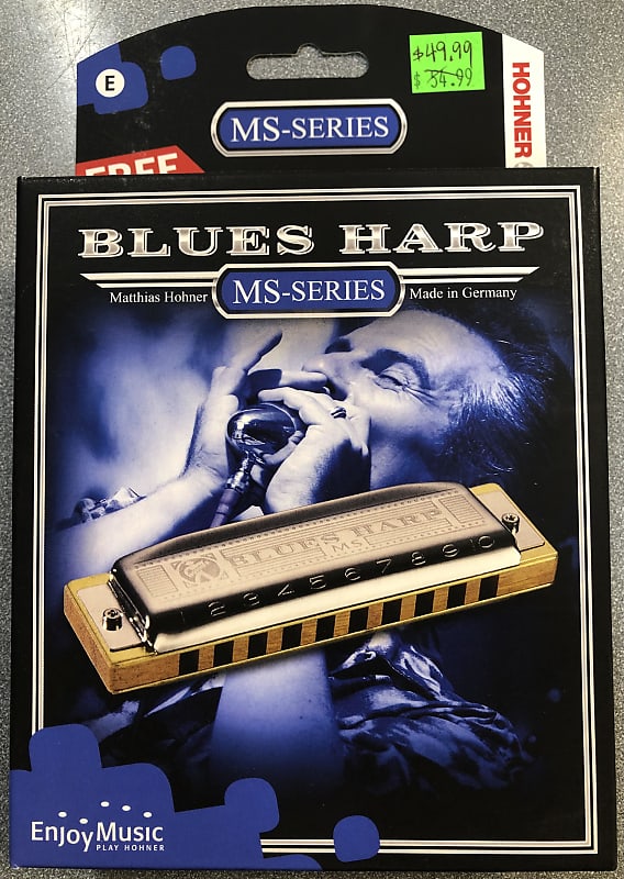 Hohner Blues Harp MS-Series Harmonica - Key of E | Reverb