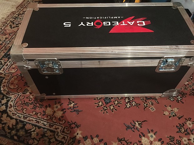 Category 5 Guitar Amp Head Case 2015 Black | Reverb