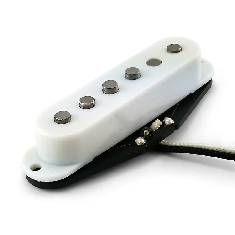 VANSON 'Vintage Pro' Alnico V White Single Coil Neck Pickup | Reverb