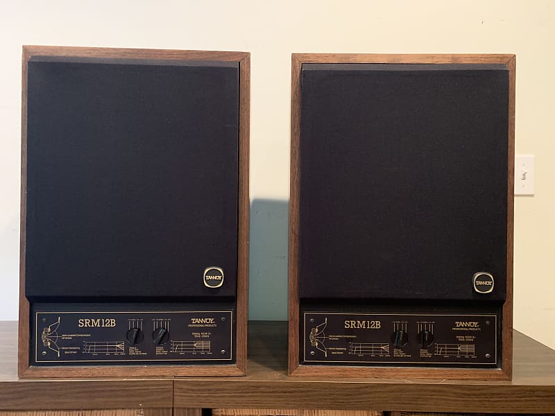 Tannoy SRM12B Studio Monitors "Little Red Monitors" | Reverb