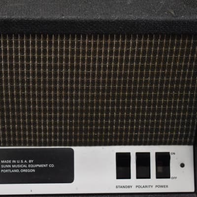 1970s Sunn 2000s 120w Tube Bass Guitar Amplifier Head | Reverb