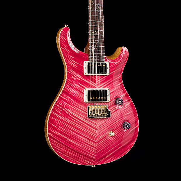 PRS Private Stock #5845 Custom 24 Faded Bonnie Pink Glow S/N | Reverb
