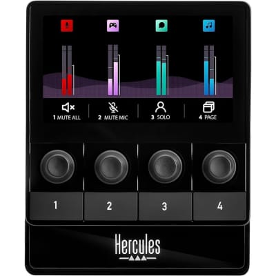 Hercules Stream 100, Audio Mixer for Content Creators, Up to | Reverb
