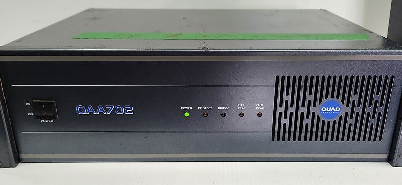QUAD POWER AMP MODEL QAA 702, made in England | Reverb