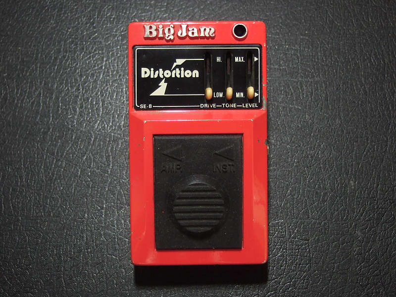 Multivox Big Jam SE-8 Distortion 1970s - Red | Reverb Australia