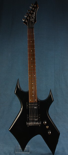 B.C. Rich Bronze Series Black Warlock Electric Guitar | Reverb