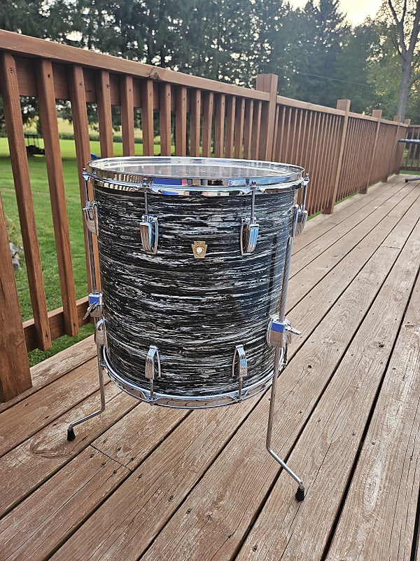 Ludwig Black Oyster 1965 - Black oyster | Reverb