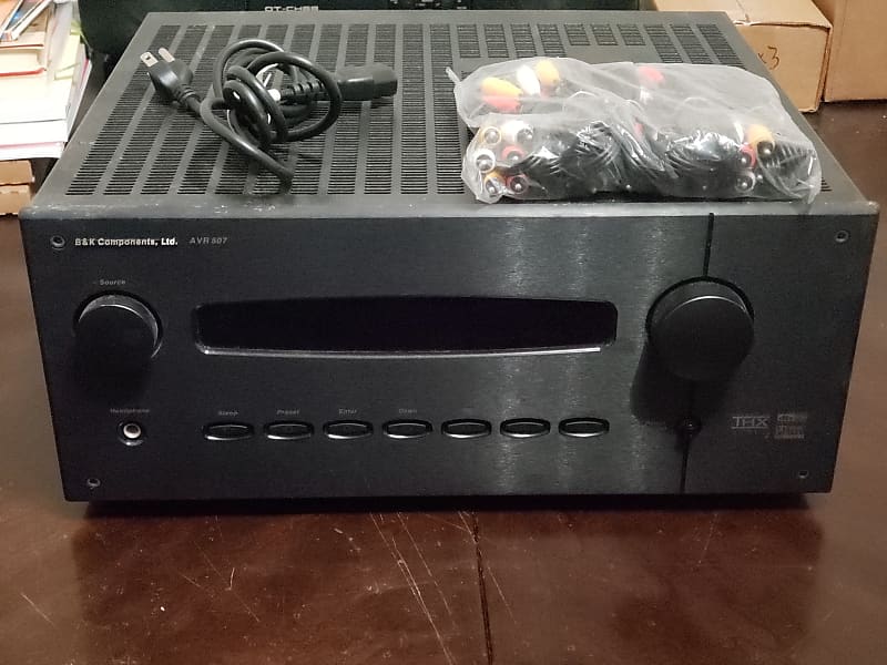 B & K Components Ltd AVR 507 2002 - Black | Reverb