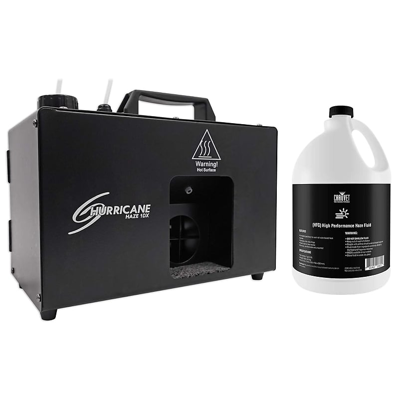 1Dx Water Based Haze Machine Hazer + Gallon Of Fluid | Reverb