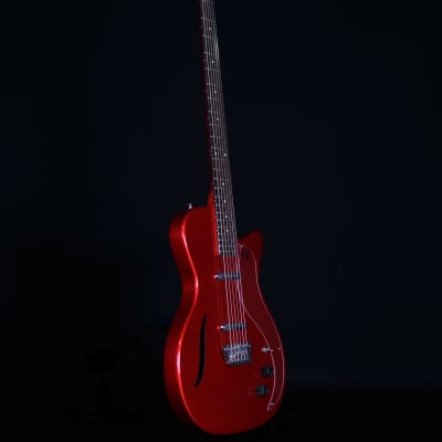 Danelectro 56 Vintage Baritone, Metallic Red | Reverb