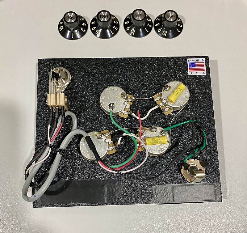 Fender ‘72 Telecaster Deluxe/Custom Style Wiring Harness | Reverb