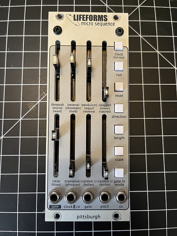 Pittsburgh Modular Lifeforms Micro Sequence - Silver | Reverb