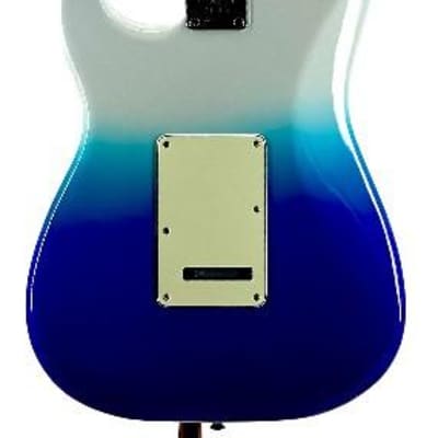 Used Fender Player Plus Stratocaster Blue Linear Fade Ser# | Reverb