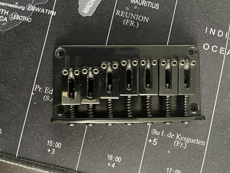 Ibanez Fixed/Hardtail Bridge 7 String - Black | Reverb