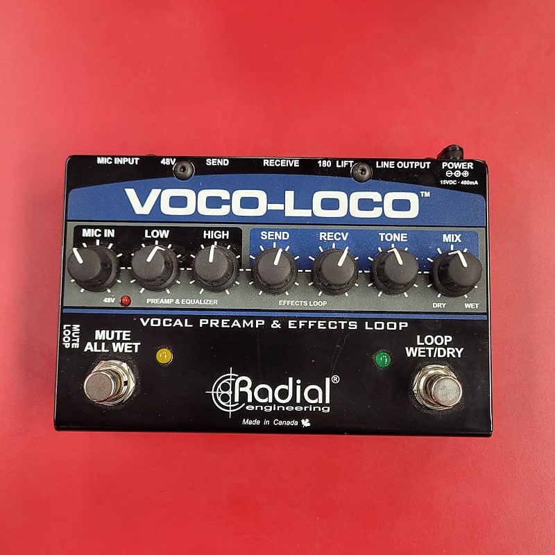 Radial VOCO LOCO Vocal Effects Processor (Westminster, CA) | Reverb