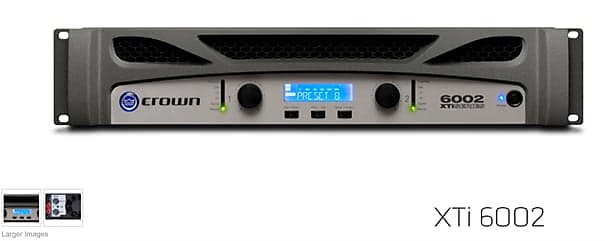 Crown 6002 XTI Series | Reverb