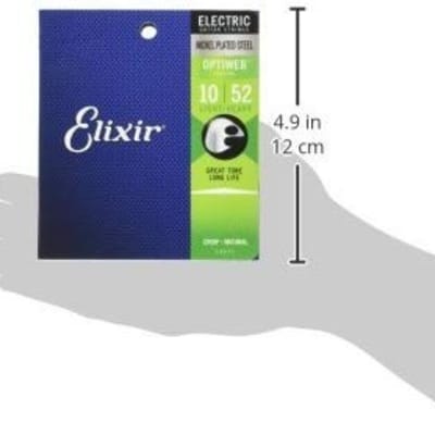Elixir 19077 Optiweb Nickel Plated Steel Electric Guitar | Reverb