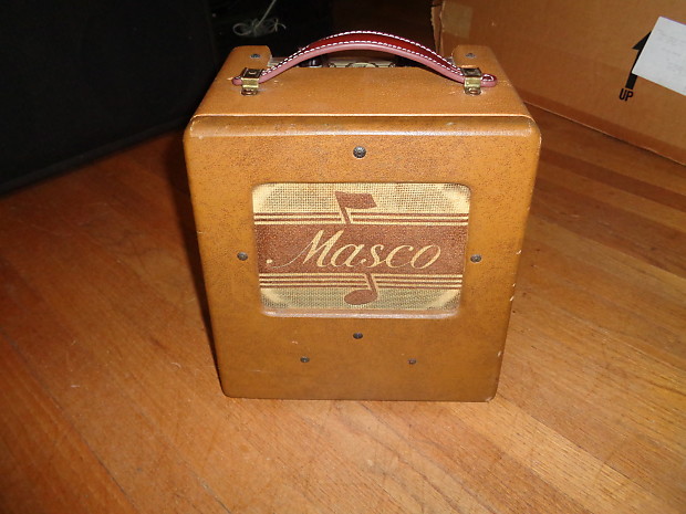 Masco MU-5 Amp 1950's Brown | Reverb
