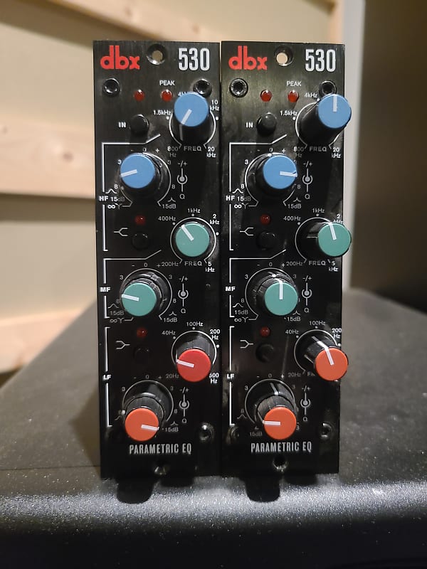dbx 530 500 Series Parametric EQ Module 2010s - Black | Reverb