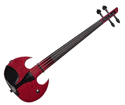 Wood Violins SVX4 Stingray Electric Violin Candy Apple Red | Reverb