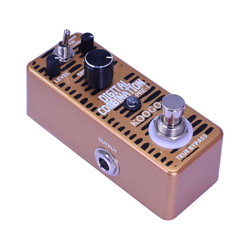 Koogo Phase Tremolo Chorus 3 In 1 Pedal Roto Engine Multi | Reverb