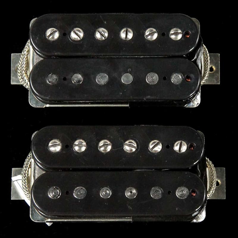 OX4 Slash Pickup Set Aged Black Bobbins | Reverb