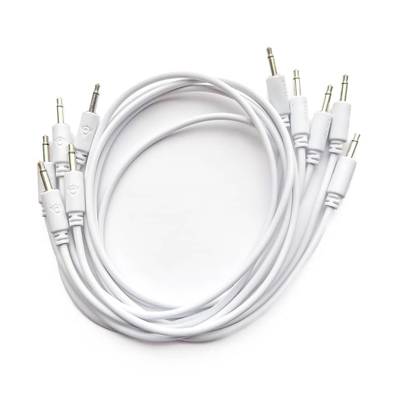 Black Market Modular 3.5mm Patch Cable 5-Pack - 50cm/20" - | Reverb