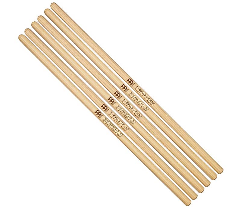 Meinl Stick & Brush Timbale, 1/2", 3 Pairs, American Hickory | Reverb