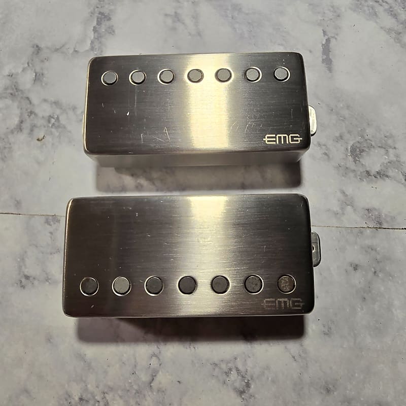 EMG 57-7H-BRC 66-7H-BRC Brushed Chrome | Reverb