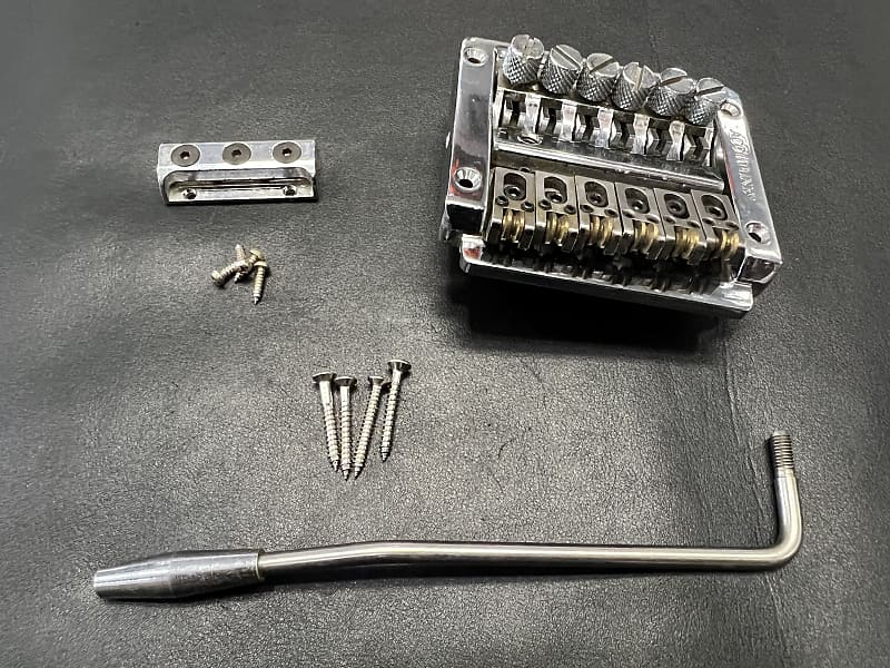 Accutune Locking Guitar Tremolo Bridge System Complete 1980's | Reverb