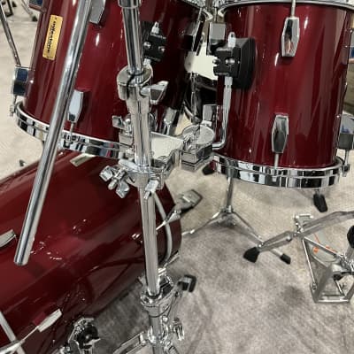 Milestone 4 PC Fibreglass Drums Tempus Milestone Red | Reverb