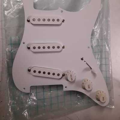 Fernandes Stratocaster 1991-1993 original mounted pickguard | Reverb