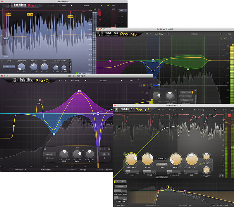 FabFilter Mastering Bundle Software Card | Reverb