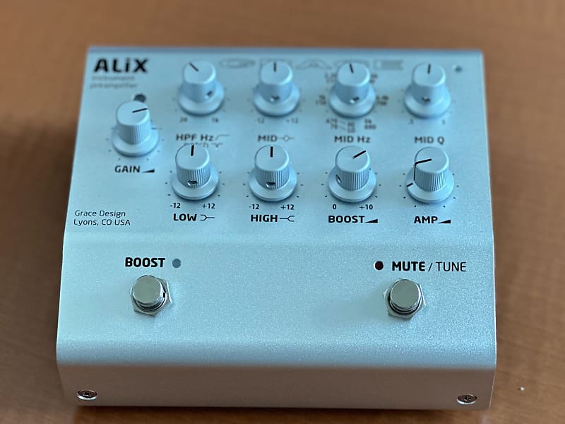 Grace Design ALiX Instrument Preamplifier 2010s - Silver | Reverb