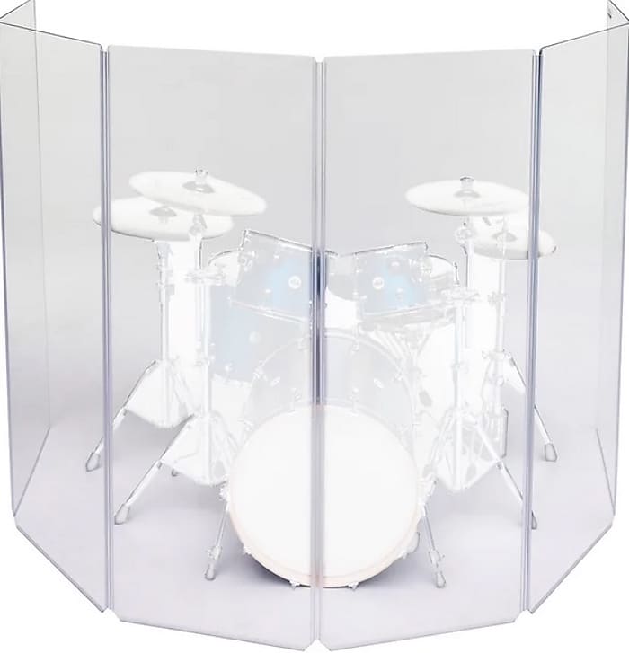 Clearsonic CSP A2466x6 Acrylic Drum Shield 2018 - clear | Reverb
