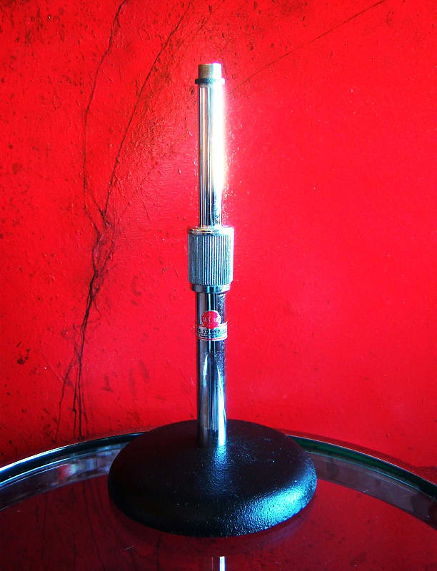 Vintage 1970's Atlas Sound DS7 microphone desk stand DS5 DS6 | Reverb