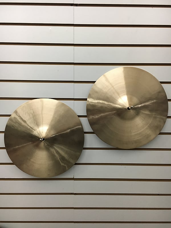 Import 14” Hi Hat Set (2) 2000's Brass | Reverb