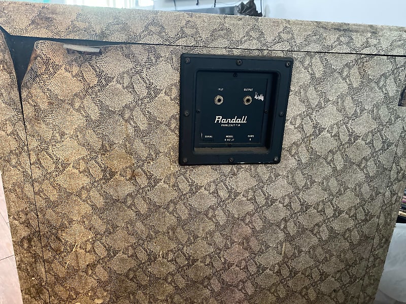 Randall R 412 JT Snake Skin | Reverb