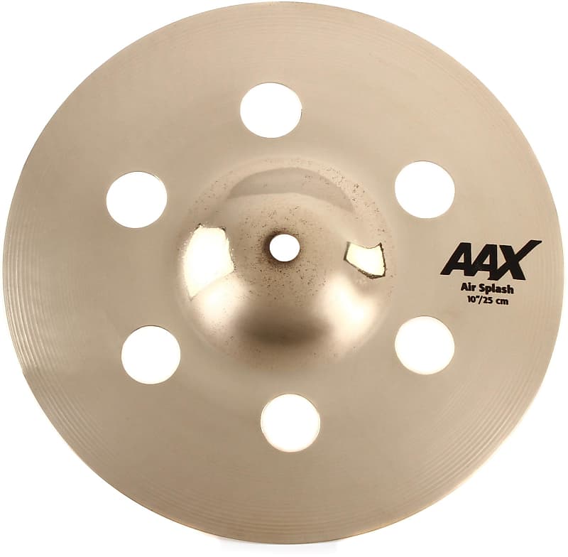 Sabian 10 inch AAX Air Splash Cymbal - Brilliant Finish | Reverb