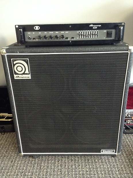 AMPEG B2R with 4x10 classic cabinet 2002 black | Reverb