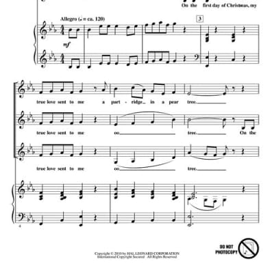 Twelve Or So Days Of Christmas Ssa Arranger Paula Foley | Reverb