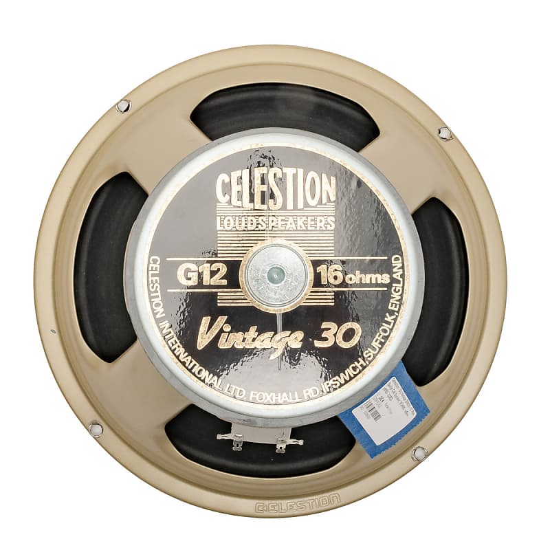 Celestion - G12 Vintage 30 MIUK - 12" Raw Guitar Cab Speaker, | Reverb