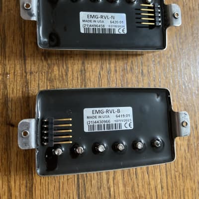 EMG Revelation Humbucker Set - Chrome | Reverb